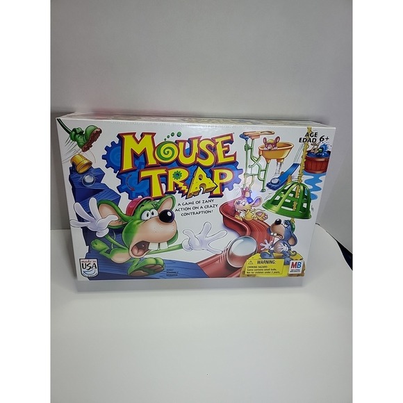 Milton Bradley | Games | Vintage Hasbro Mouse Trap Mousetrap Board Game ...